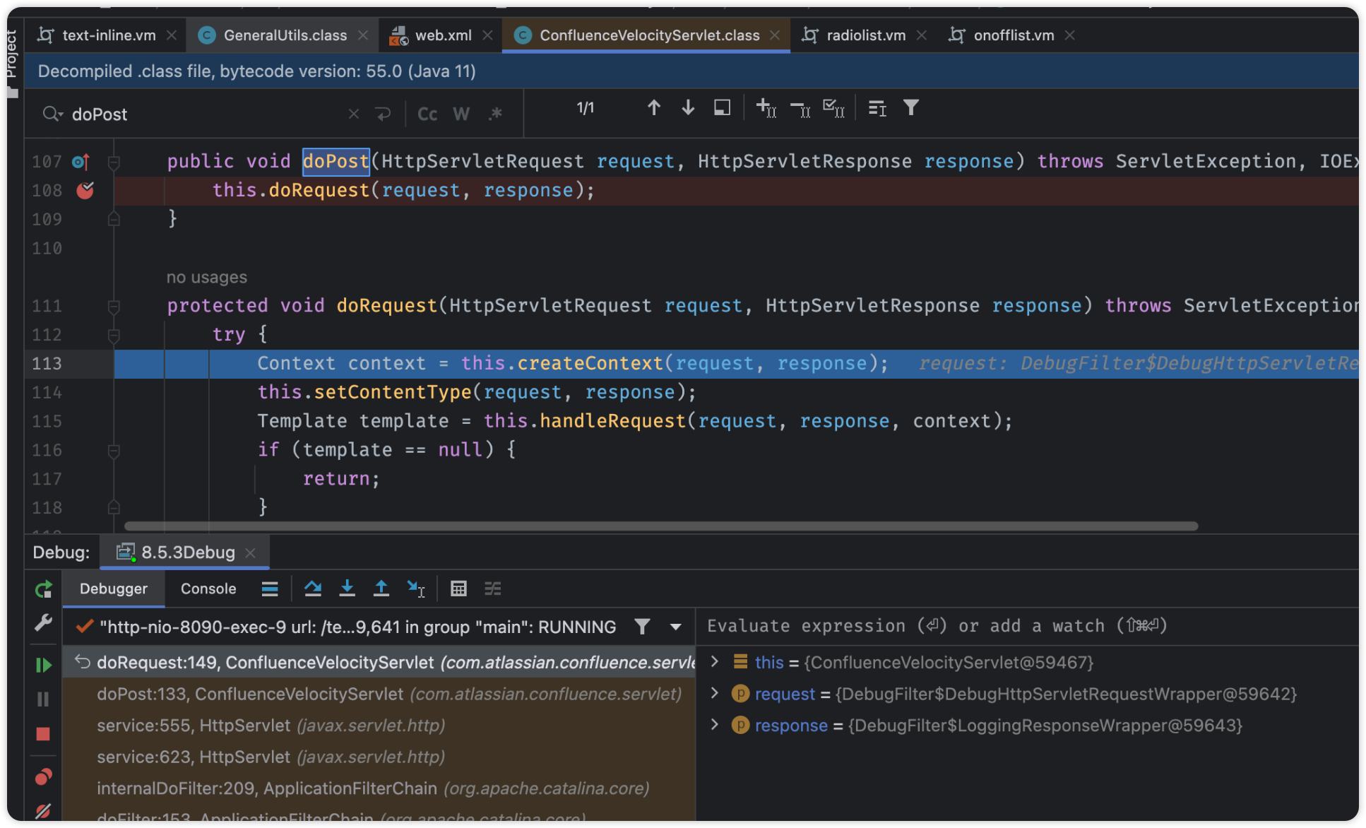 CVE-2023-22527-confluecne 漏洞分析和利用链构造